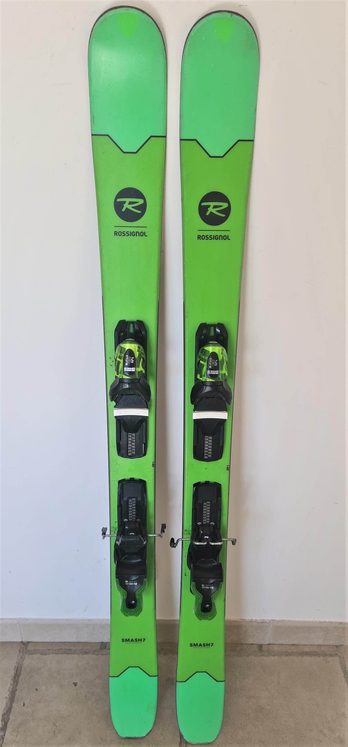 SKI D'OCCASION FREERIDE ROSSIGNOL SMASH 7 FIXATION XPRESS 11 B93 · Skiokz