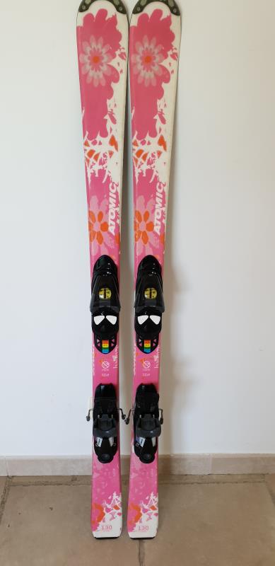 SKI D'OCCASION JUNIOR ATOMIC BALANZE GIRL + FIXATION · Skiokz