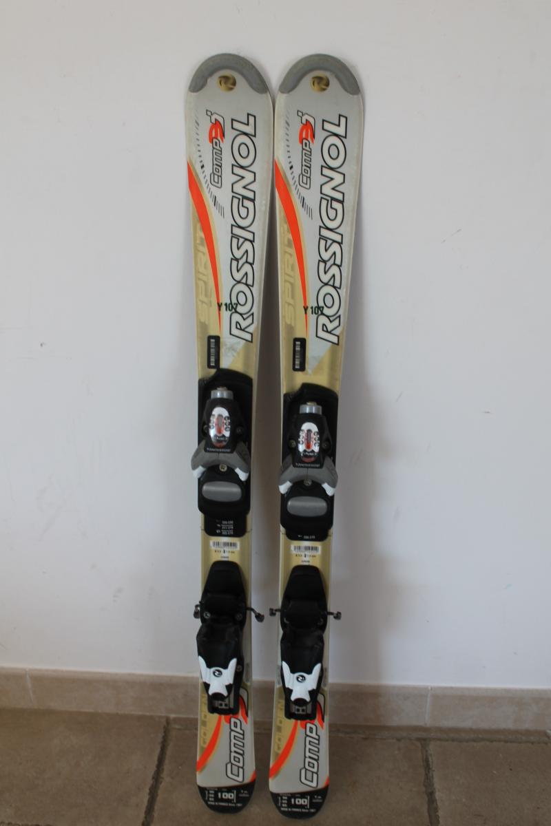 SKI D'OCCASION JUNIOR ROSSIGNOL COMP 9 J + FIXATION · Skiokz
