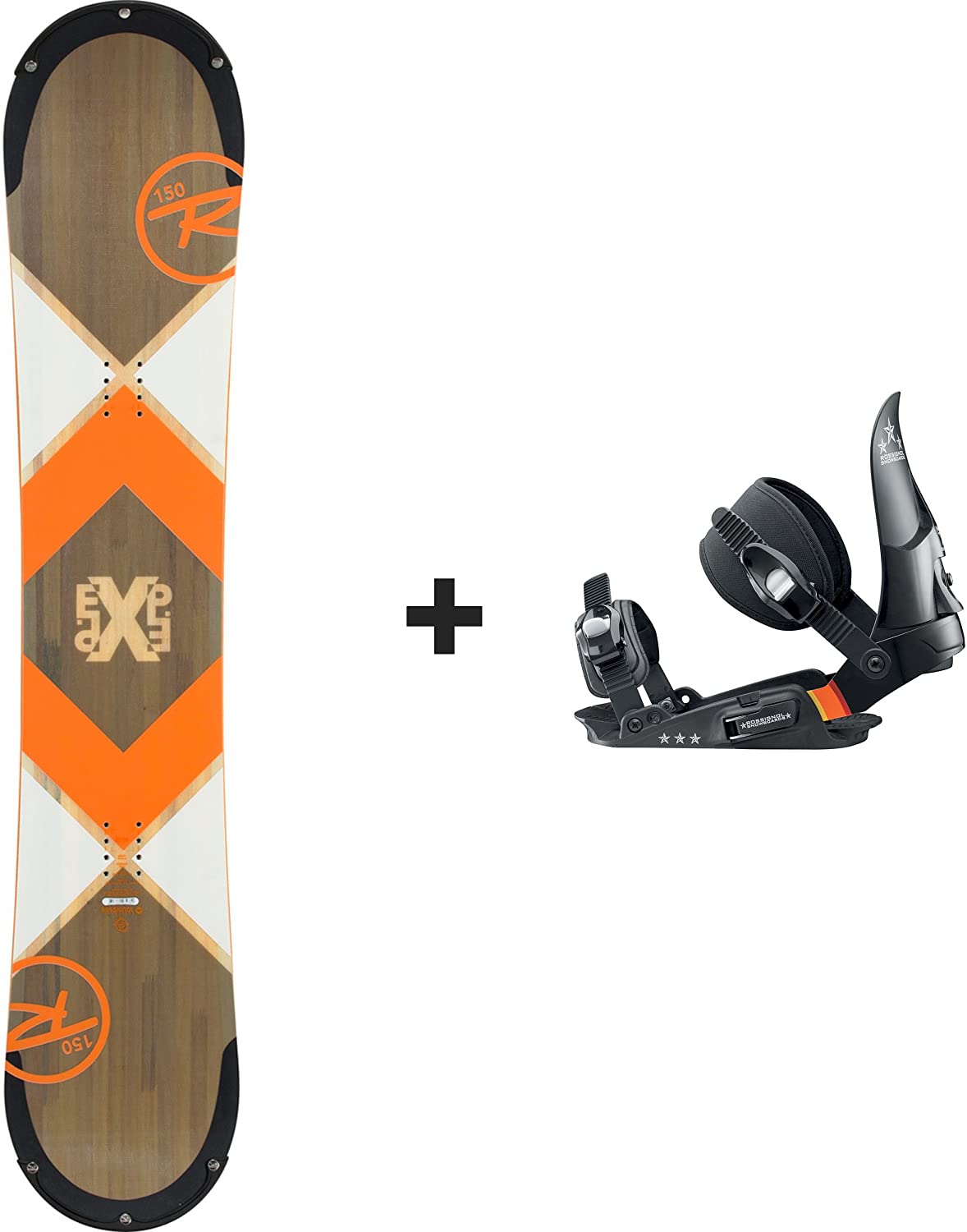PACK SNOWBOARD NEUF ROSSIGNOL EXP + FIXATION ROSSIGNOL · Skiokz